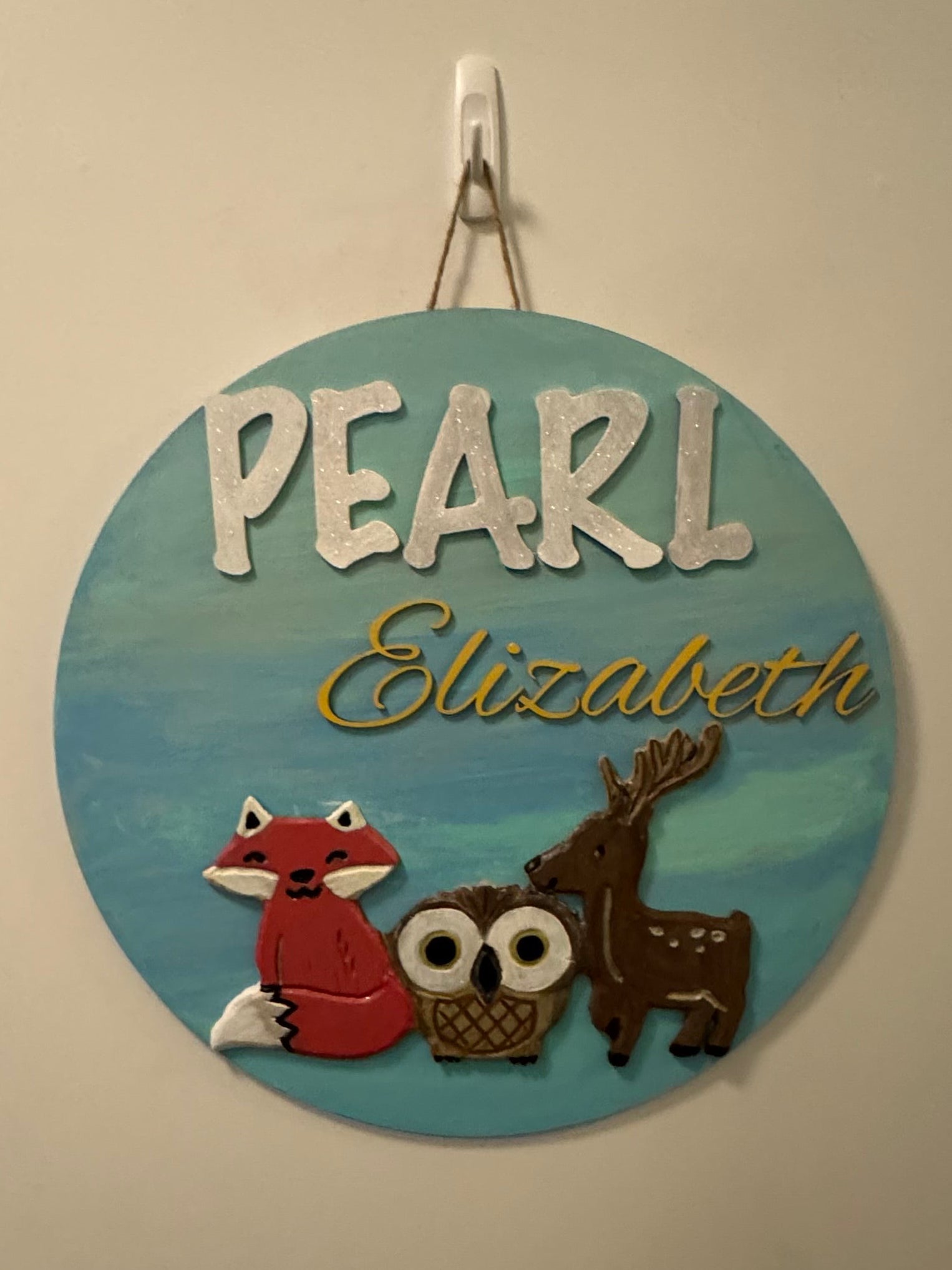 Baby Nursery Name Sign – Creative Madness